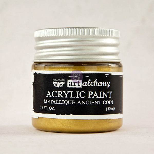 ANCIENT COIN (GOLD)- METALLIQUE ACRYLIC PAINT – Just Like Home Interiors