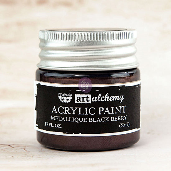 BLACKBERRY: METALLIQUE ACRYLIC PAINT – Just Like Home Interiors