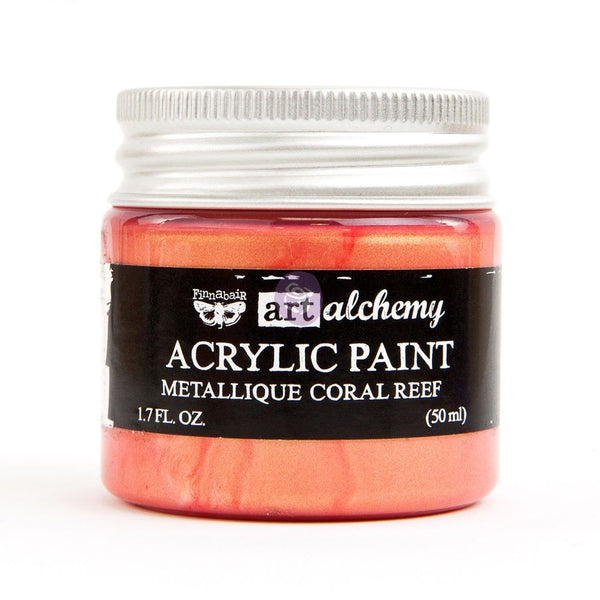 CORAL REEF- METALLIQUE ACRYLIC PAINT – Just Like Home Interiors